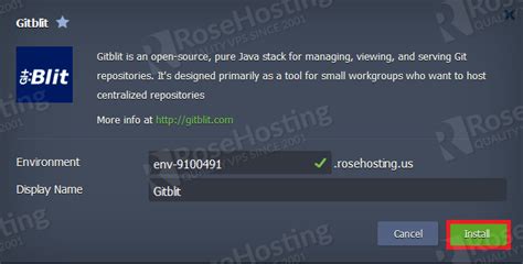 How To Install Gitblit On Rosehosting Cloud Rosehosting