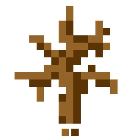 Dead Bush Minecraft Items Minecraft Crafts Pixel Art Design
