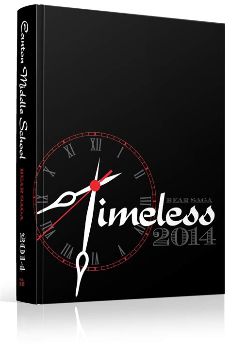 Timeless Yearbook Cover Canton Middle School