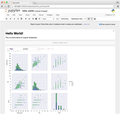 Creating Dashboard Layouts — Jupyter Dashboards Layout 0 6 Documentation
