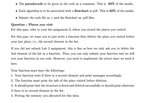 solved the pseudocode to be given in the code as a