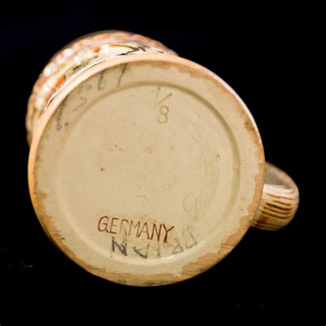 Hallmarks German Pottery Marks Identification West German Beer Stein
