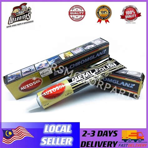Autosol Metal Polish Rust Remover 75ml Shopee Philippines