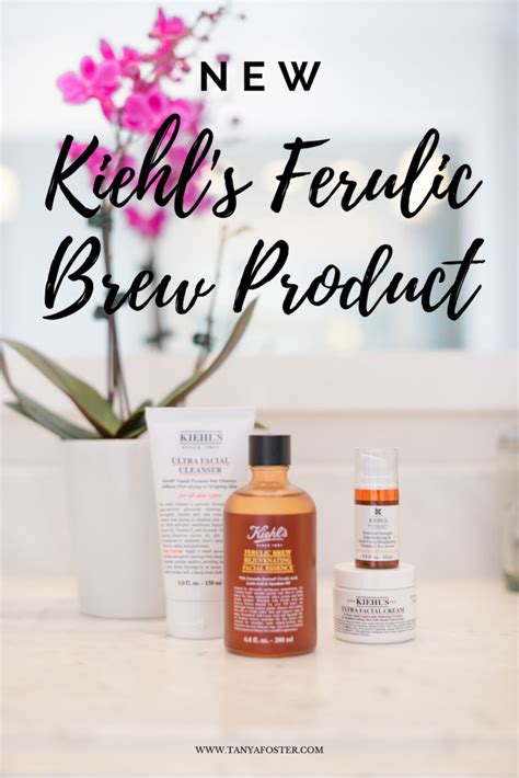 New Kiehls Ferulic Brew Product Exclusively At Sephora Tanya Foster