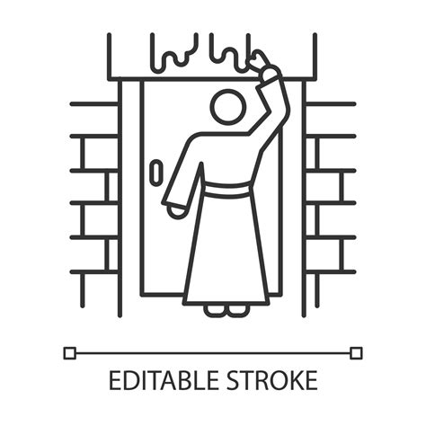 Passover Door Coloring Page