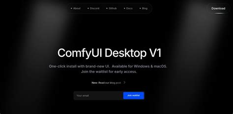 ComfyUI V1 0 官方电脑版上线测试同步支持pc mac AI资源网