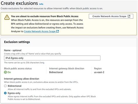Enhancing Vpc Security With Amazon Vpc Block Public Access Networking