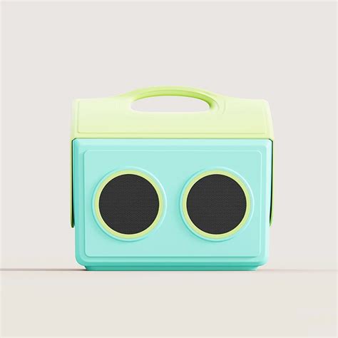 Custom Portable 14l Cooler Square Plastic Ice Chest Food Beer Camping