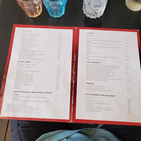 Menu At Terrazza Caffarelli Cafe Rome