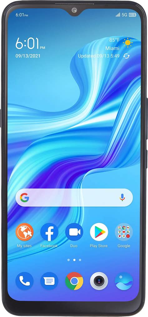 Amazon Com TracFone Carrier Locked TCL LX G LTE Prepaid Smartphone Black GB Sim Card