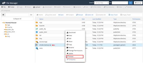 How To Manually Migrate Email Accounts Data From One Cpanel To Intohost