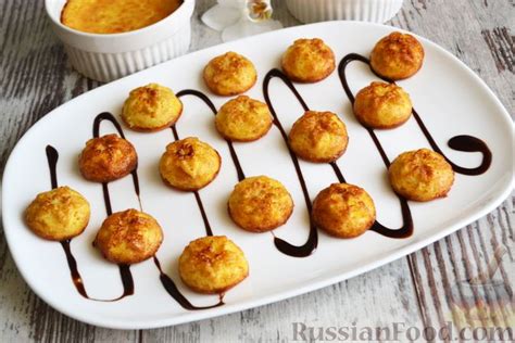Рецепт: Мини-запеканки из сыра и творога на RussianFood.com