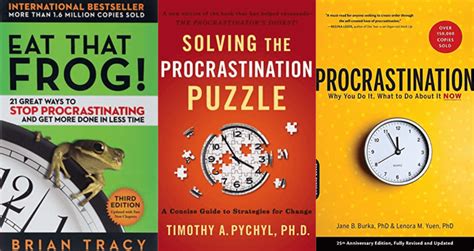Best 15 Books On Procrastination