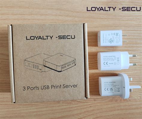 3 Usb Ports Wireless Wifi Bluetooth Network Print Server For Multiple Usb Printers Printing Via