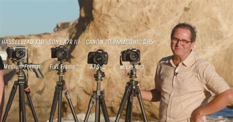 Digital Cameras Sensor Size Comparison For Photography Photography Blog Tips ISO 1200 Magazine