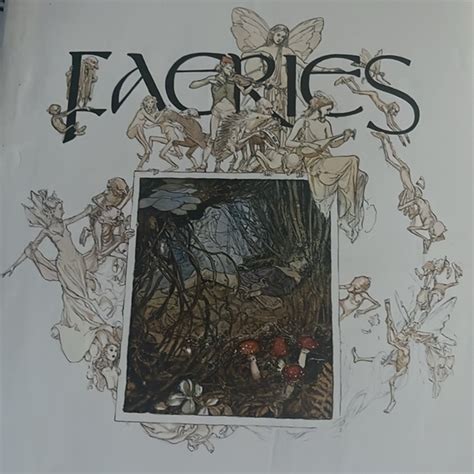 Faeries Accents Faeries 978 Hardcover Vintage Illustrated Book By