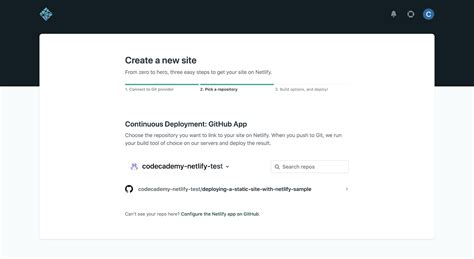 Deploying A Static Site With Netlify Codecademy