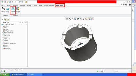 Tutorial Creo Simulate Grabcad Tutorials