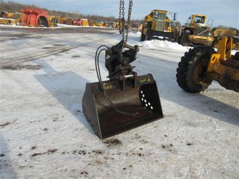 Caterpillar Cat 307 308 Side Tilt Bucket 307d 307e 308d Cr 308e