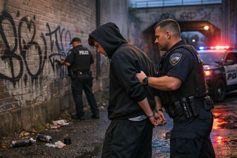 Baker City Police Arrest Second Suspect In Gang Related Graffiti Spree