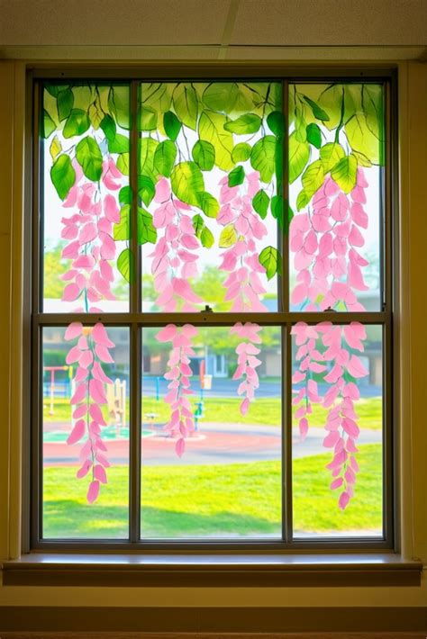 20 Adorable Spring Window Display Ideas For Schools Easter Updated Hmg