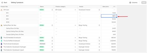 How To Use The Shopify Bulk Editor For Multiple Products