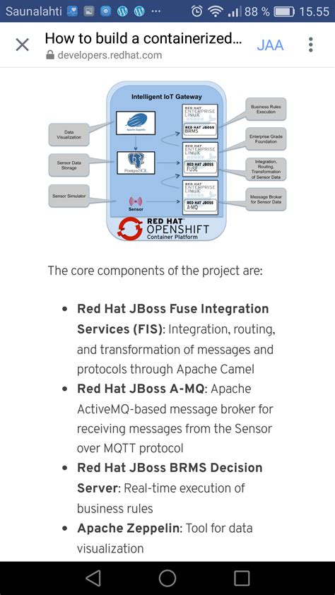How To Build A Containerized Iot Solution With Openshift Rhd Blog