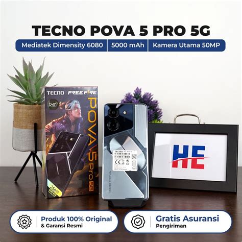 Jual Tecno Pova Pro G Gb Gb Extended Ram Original Garansi Resmi Shopee Indonesia