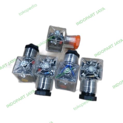 Jual Socket Din Plug Connector Solenoid Coil Dc Jakarta Barat Indopart Jaya Tokopedia