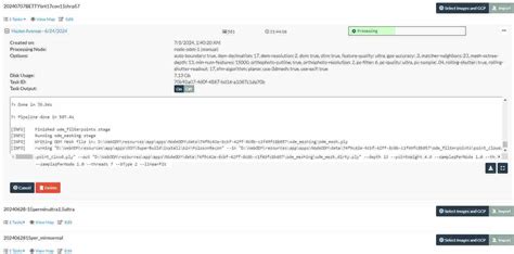 Webodm Stuck For Past 12 Hours Webodm Opendronemap Community