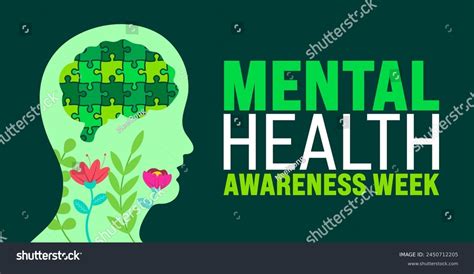 May Mental Health Awareness Week Background Stock Vector Royalty Free