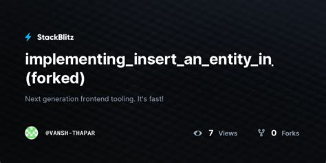 implementing insert an entity in react app assignment 1 forked