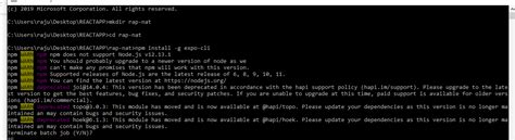 I Cant Intsall Npm Install G Expo Cli · Issue 1248 · Expoexpo Cli