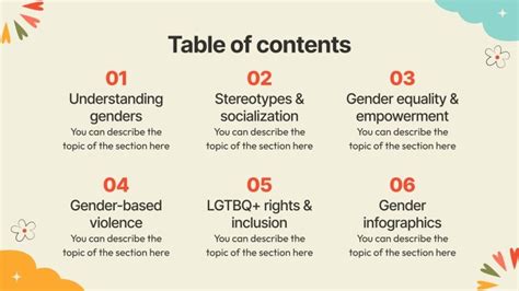Gender Lesson With Infographics Google Slides