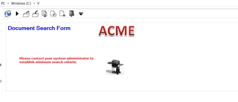 Pdm Cannot Access To Acme Quick Search Form Ime Wiki