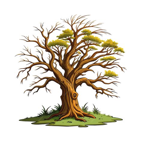 Ilustración Del Concepto De Tronco De árbol Vector Premium