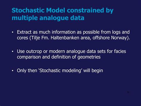 Ppt Geological Modeling Deterministic And Stochastic Models