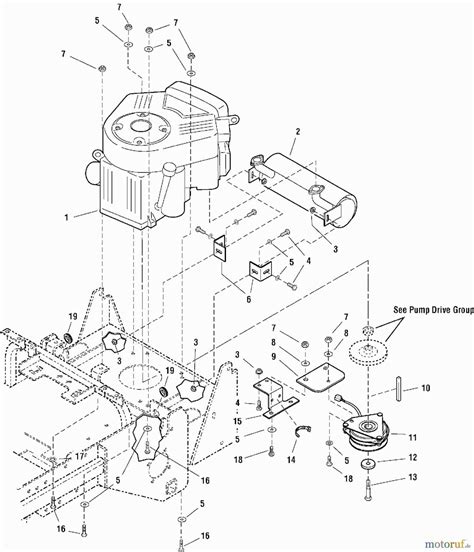 Exploring the Inner Workings of a 20 HP Briggs and Stratton Engine: A Visual Diagram