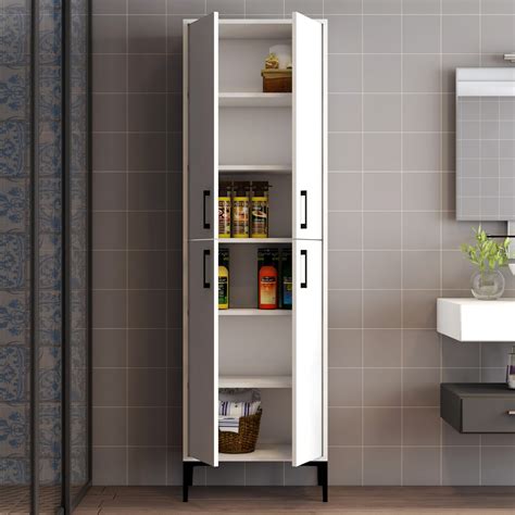 Regał Zamknięty Mocket Biały Selsey