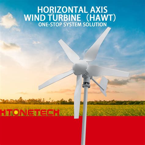 Vertical Axis Wind Turbine Horizontal Axis Power Generator Small System Of Outdoor Vertical