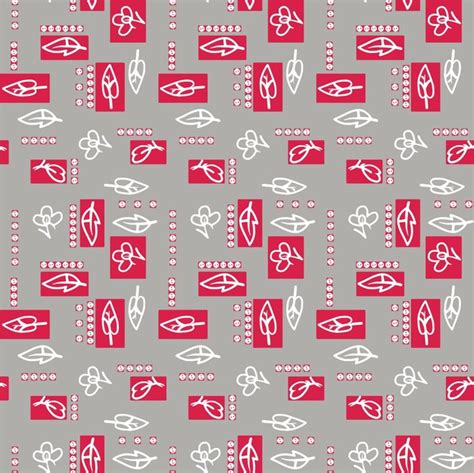 Premium Vector Textile Repeat Pattern Design Fabric Print Vector Illustration Hand Drawn