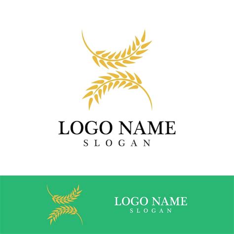 Premium Vector Agriculture Wheat Vector