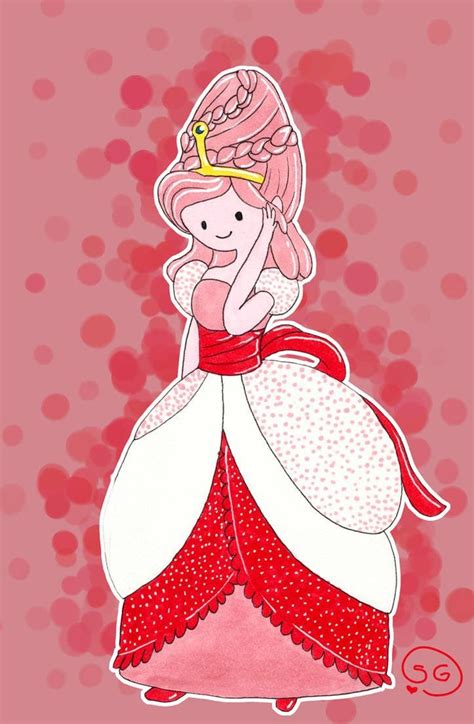 My Girlfriend Drew Bubblegum In A Fancy Dress Radventuretime