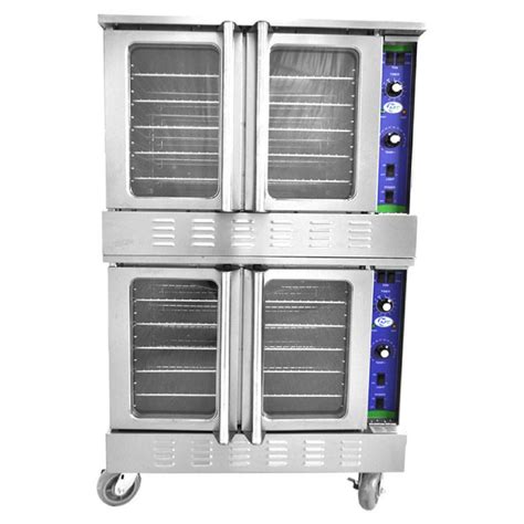 Chef Aaa Kf Ddcog Commercial Double Deck Convection Oven Natural Ga
