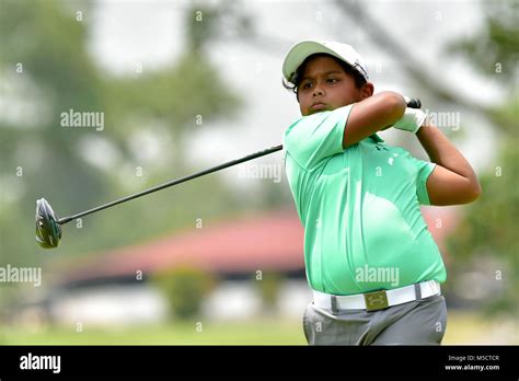 Danau Ukm Bangi February 10 Eidan Jamzidi Watches His Tee Shot On The 8th Hole During Round
