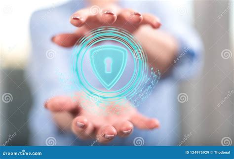 Concept Of Data Security Stock Image Image Of System 124975929