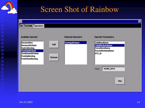 Ppt Rainbow Bridging Xml And Relational Databases Design