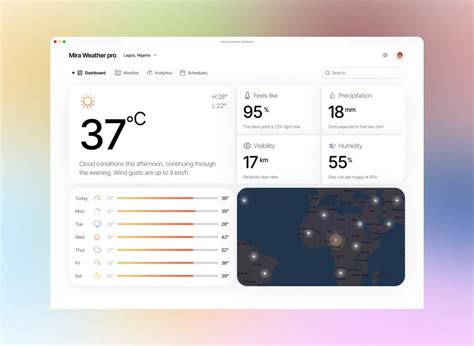 Masturah Omololu On Linkedin Weatherapp Dashboarddesign Uidesign Uxdesign
