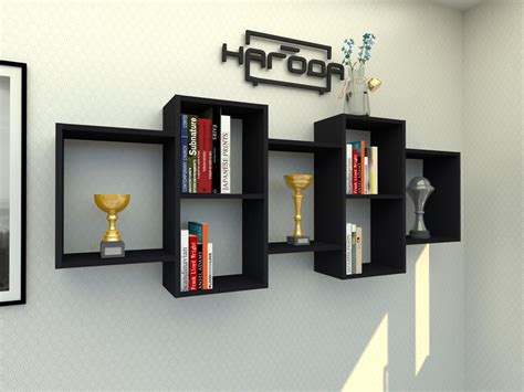 ᐉ Полиця на стіну книжкова Klick System ПК 41 Чорний • Краща ціна в Києві Україні • Купити в