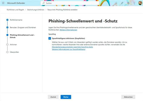 Anti Phishing Richtlinien In Microsoft 365 Erstellen Bild 5 7
